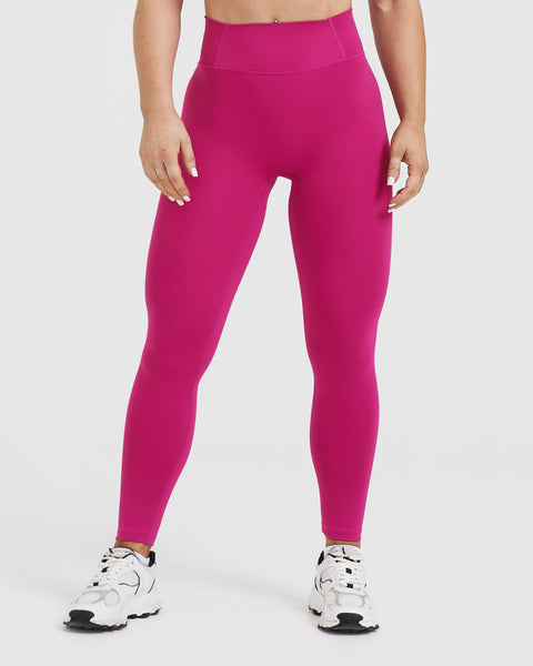 Body Fit Leggings - Women's High Waist - Fuchsia | Oner Active EU